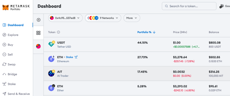 How to Bridge Crypto Using MetaMask Portfolio
