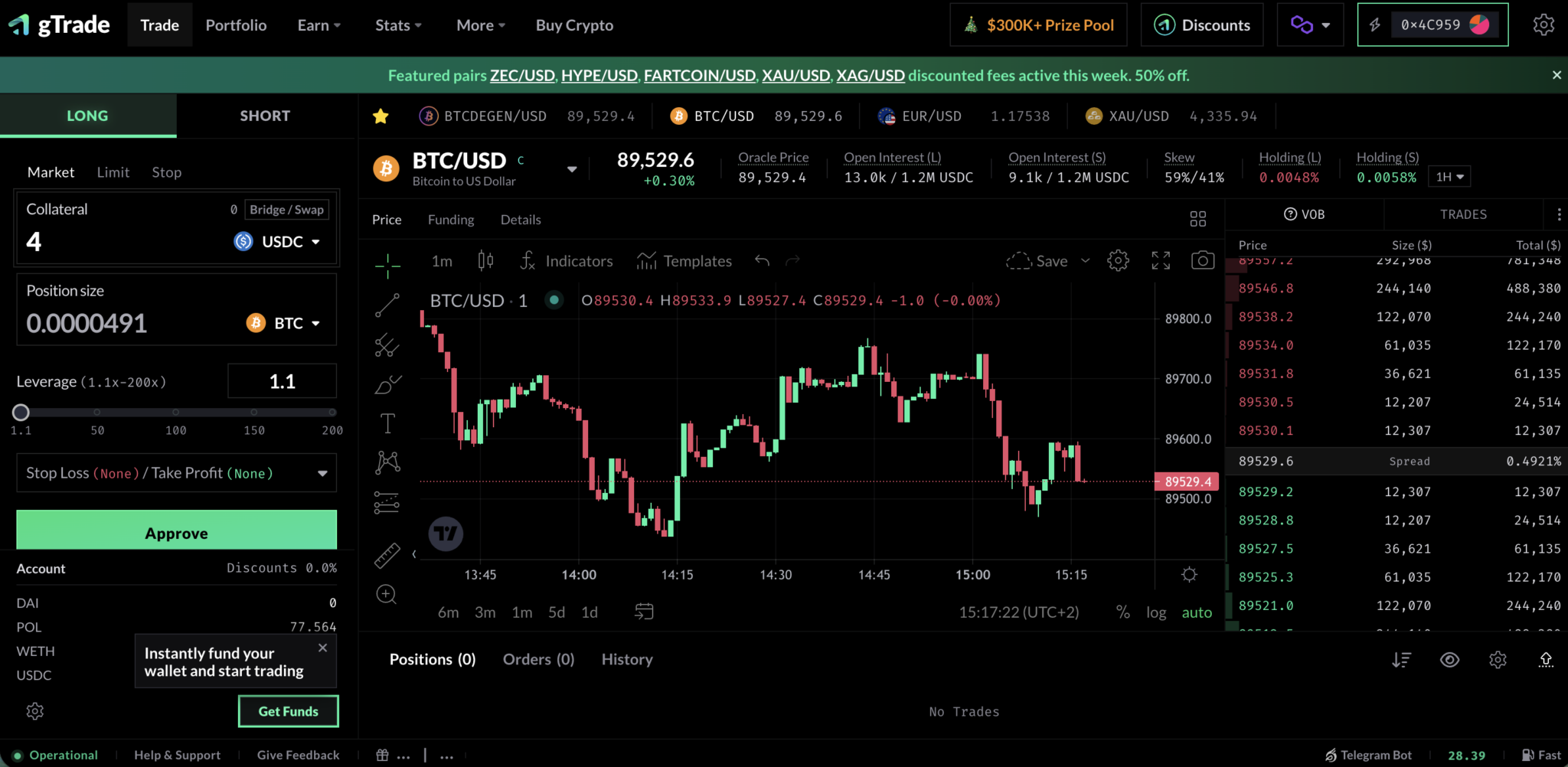 gTrade Review (2026): Gains Network's Oracle-Based Perpetuals ...